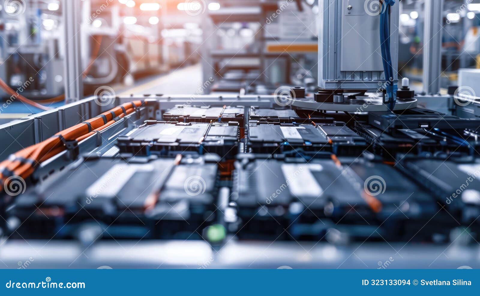 Advanced Machinery Assembling Battery Packs in a State-of-the-art ...