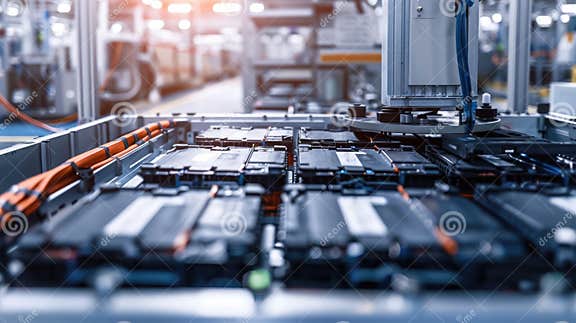 Advanced Machinery Assembling Battery Packs in a State-of-the-art ...