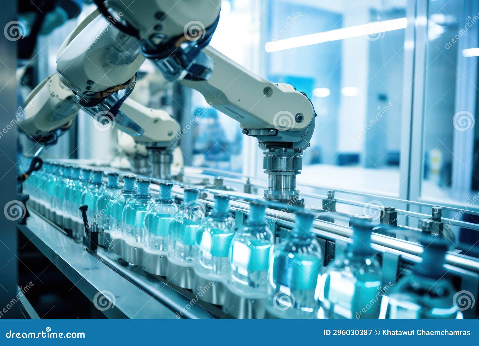 Advanced Machinery for Drinking Water Production Stock Image - Image of ...