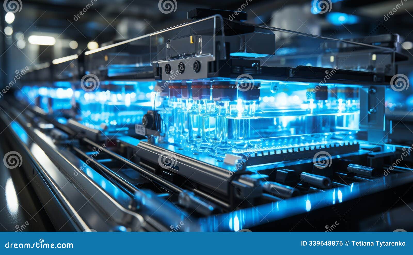 Advanced Manufacturing Process of White Digital Tablets in a High-tech ...