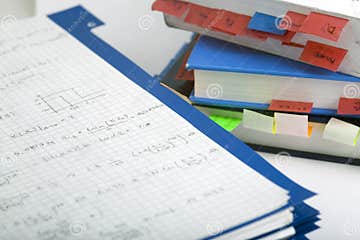 Advanced Math and Book stock image. Image of advanced - 3343109