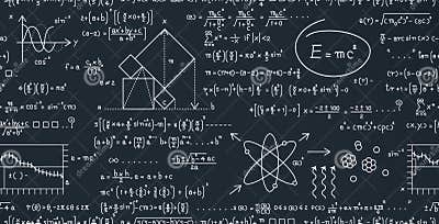 Advanced Math Formulas. stock image. Image of drawing - 329926157