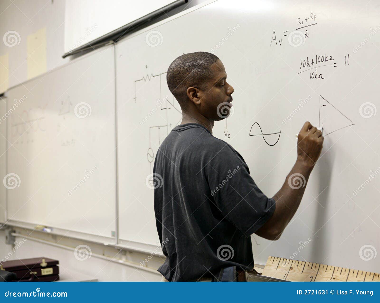 Advanced Math Student stock image. Image of diagram, minority - 2721631