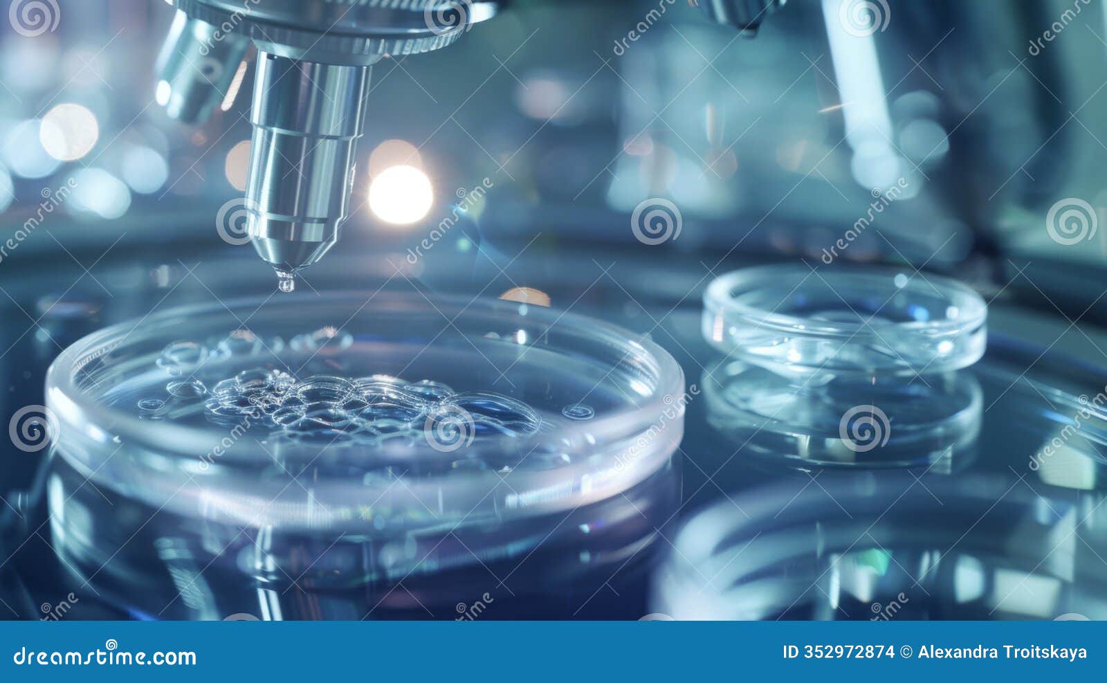 Advanced Microscope Examining Specimens with Precision and ...