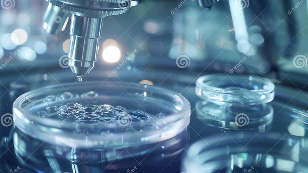 Advanced Microscope Examining Specimens with Precision and ...