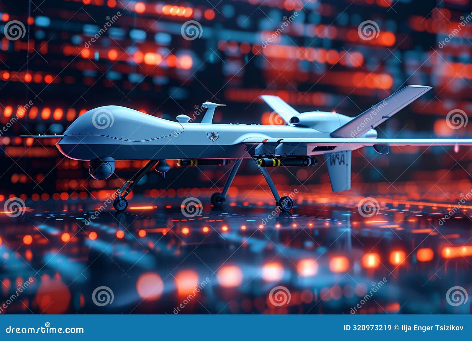 Advanced Military Drone Showcases Neuron and Radar Technology in ...