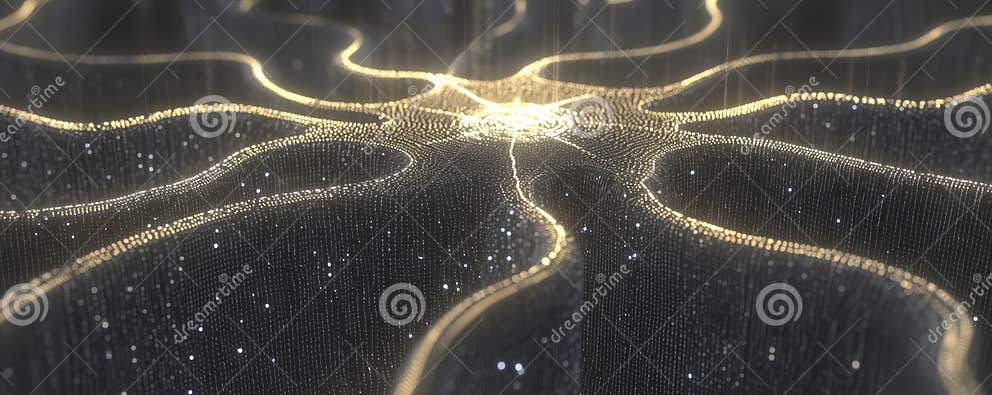 Advanced Neural Network Model Displaying Data Prediction and Flow ...