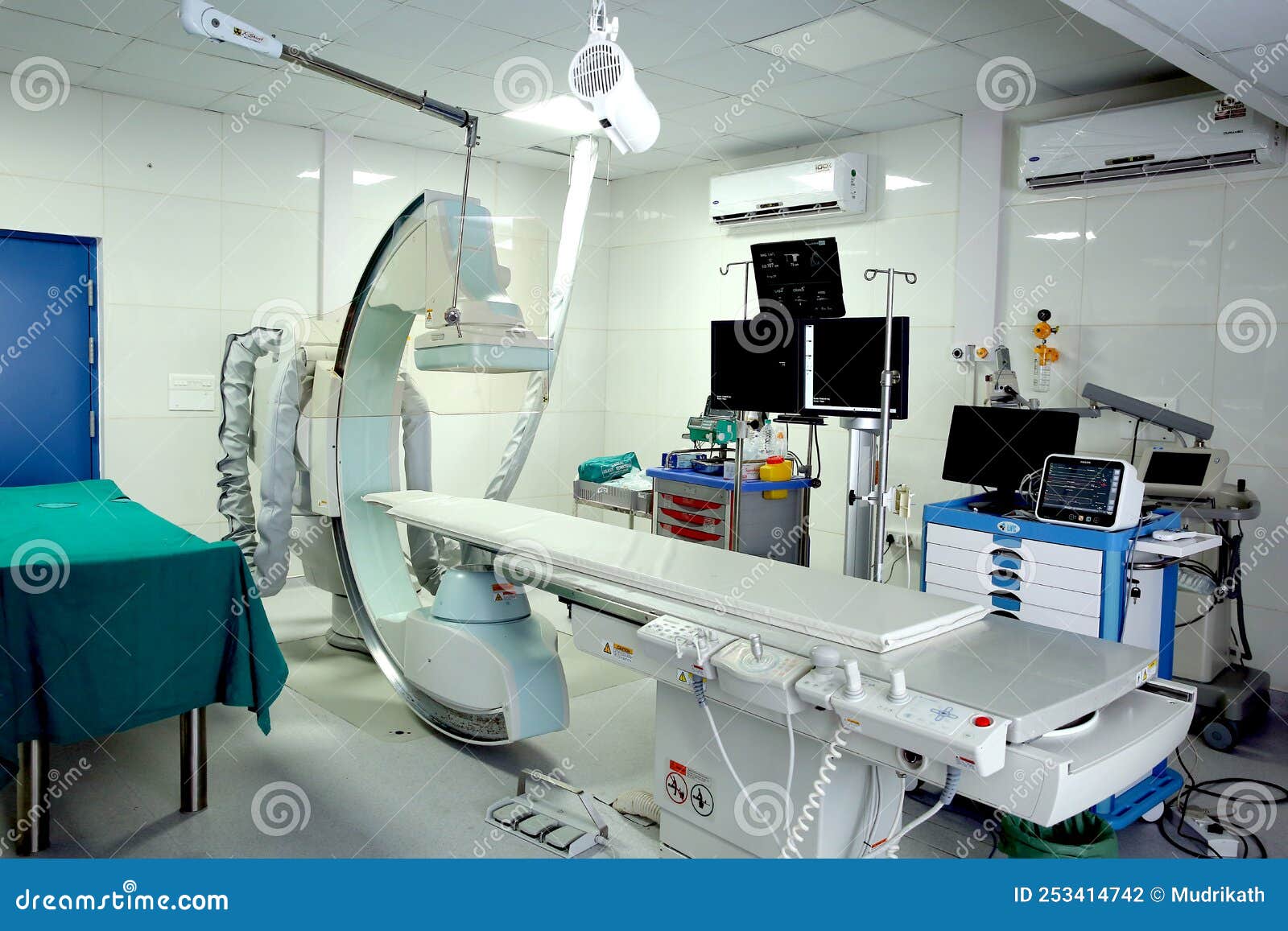 Advanced Operation Theatre in the Hospital, Karnataka India Stock Photo ...