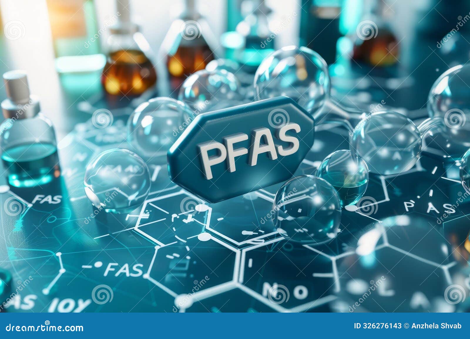 Advanced PFAS Chemical Analysis Laboratory Equipment and Setup for ...
