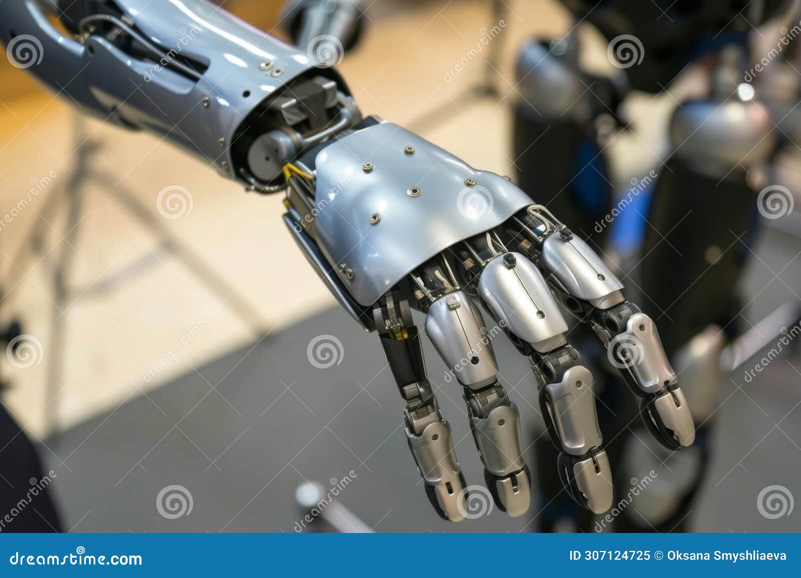 Advanced Prosthetic Arm in Lab. a Sophisticated Robotic Arm Showcased ...