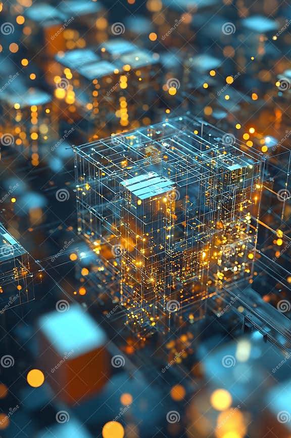 Advanced Quantum Encryption Key Visualization Showing Multi-dimensional Key Generation through ...