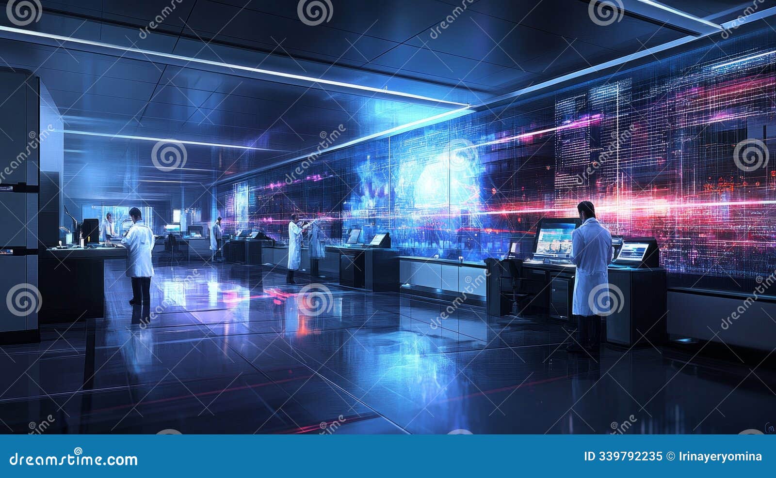 Advanced Quantum Computing Lab: The Future Of AI And Technology Royalty ...