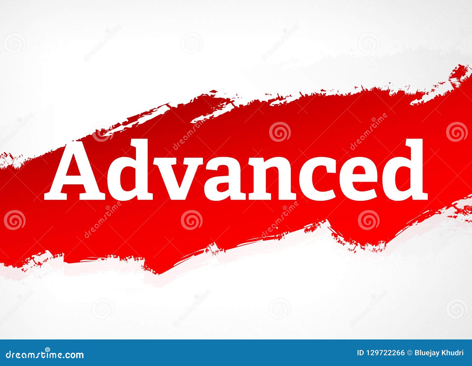 Advanced Red Brush Abstract Background Illustration Stock Illustration ...