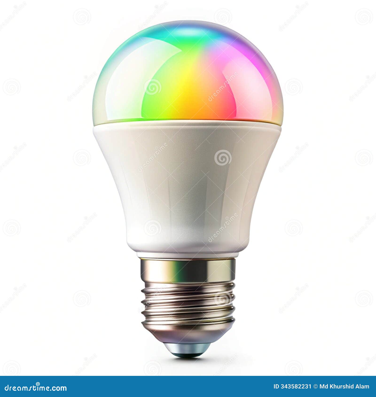 Advanced RGB Smart Bulb with Wireless Control Capabilities, Offering ...