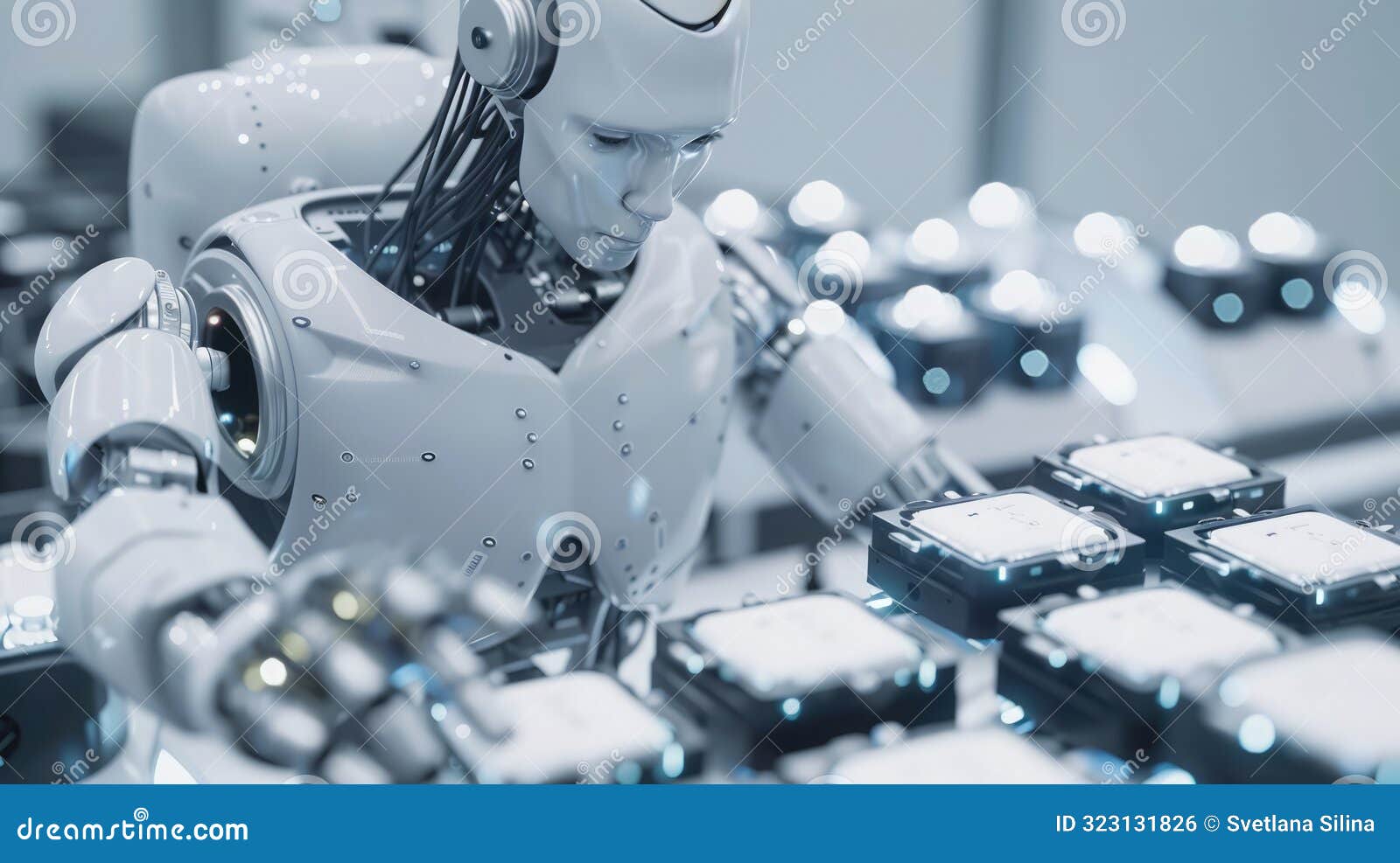 Advanced Robot Placing Cells into Battery Packs with Precision. Battery ...