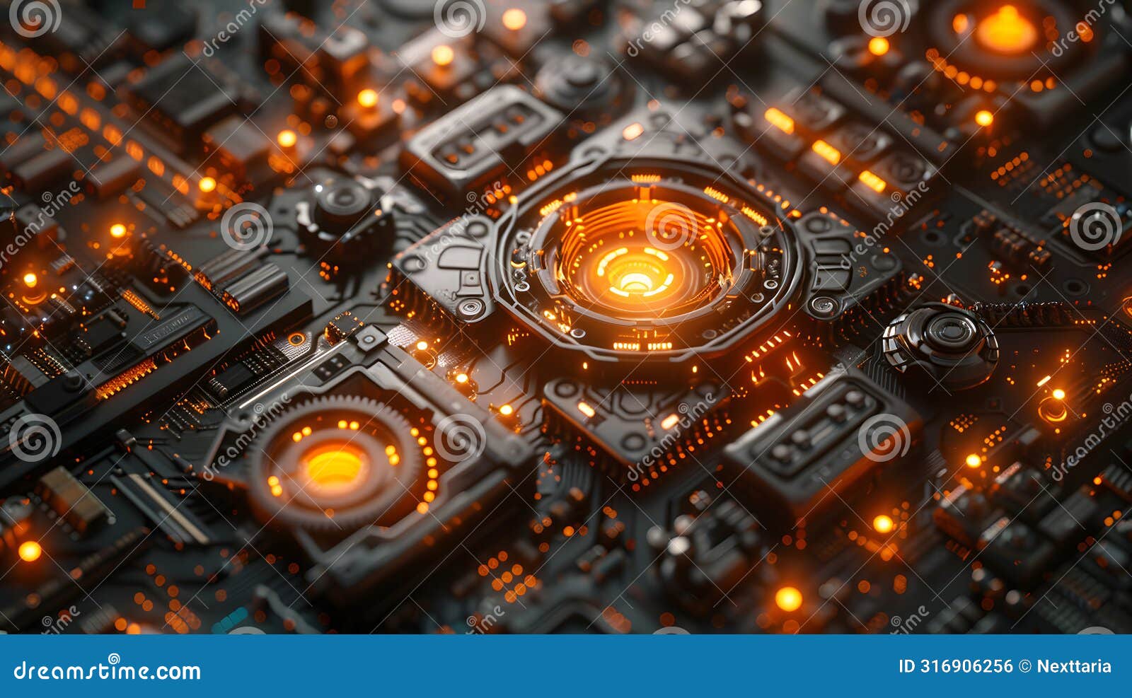 Advanced Robotics at Work - Tech Machinery Integration Stock ...