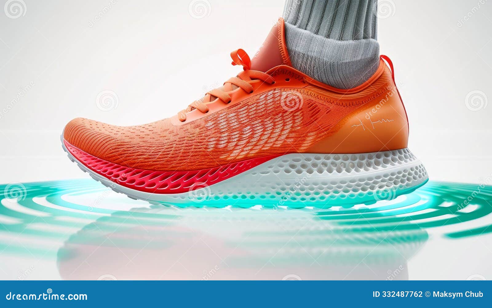 Advanced Running Shoe Showcasing Innovative Design and Impact on ...