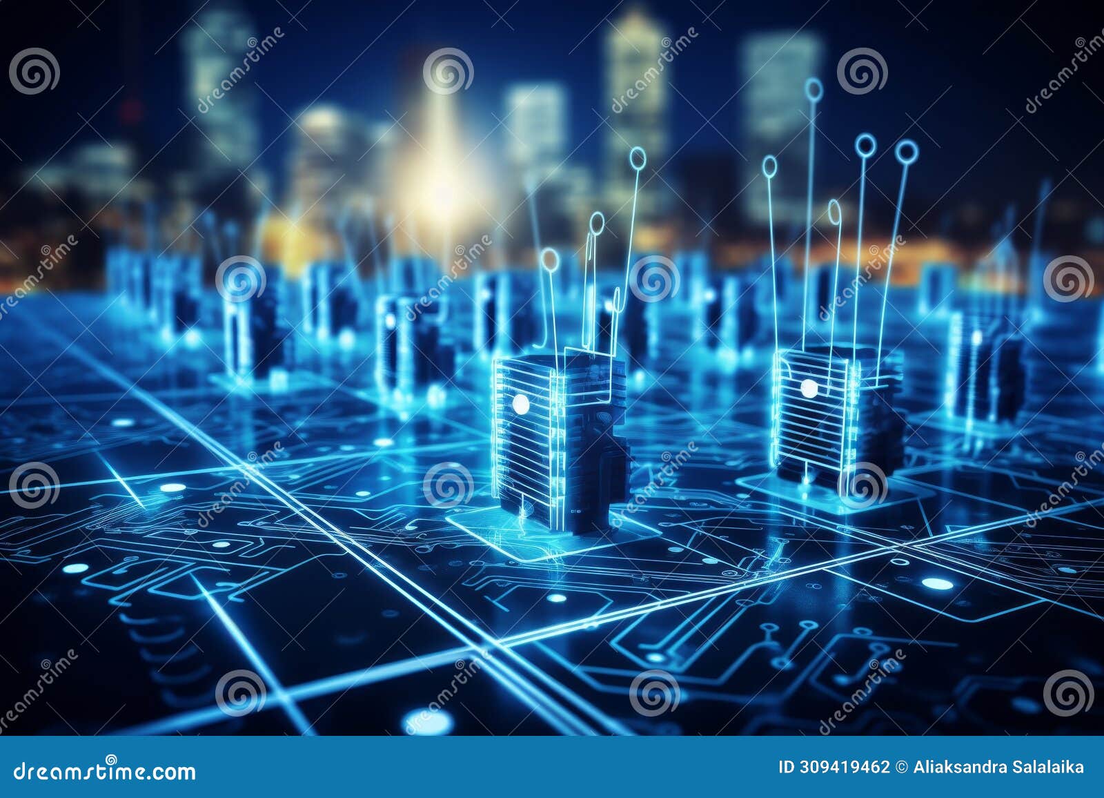 Advanced Smart Grid Technology Integrated into Electrical Pylons for ...