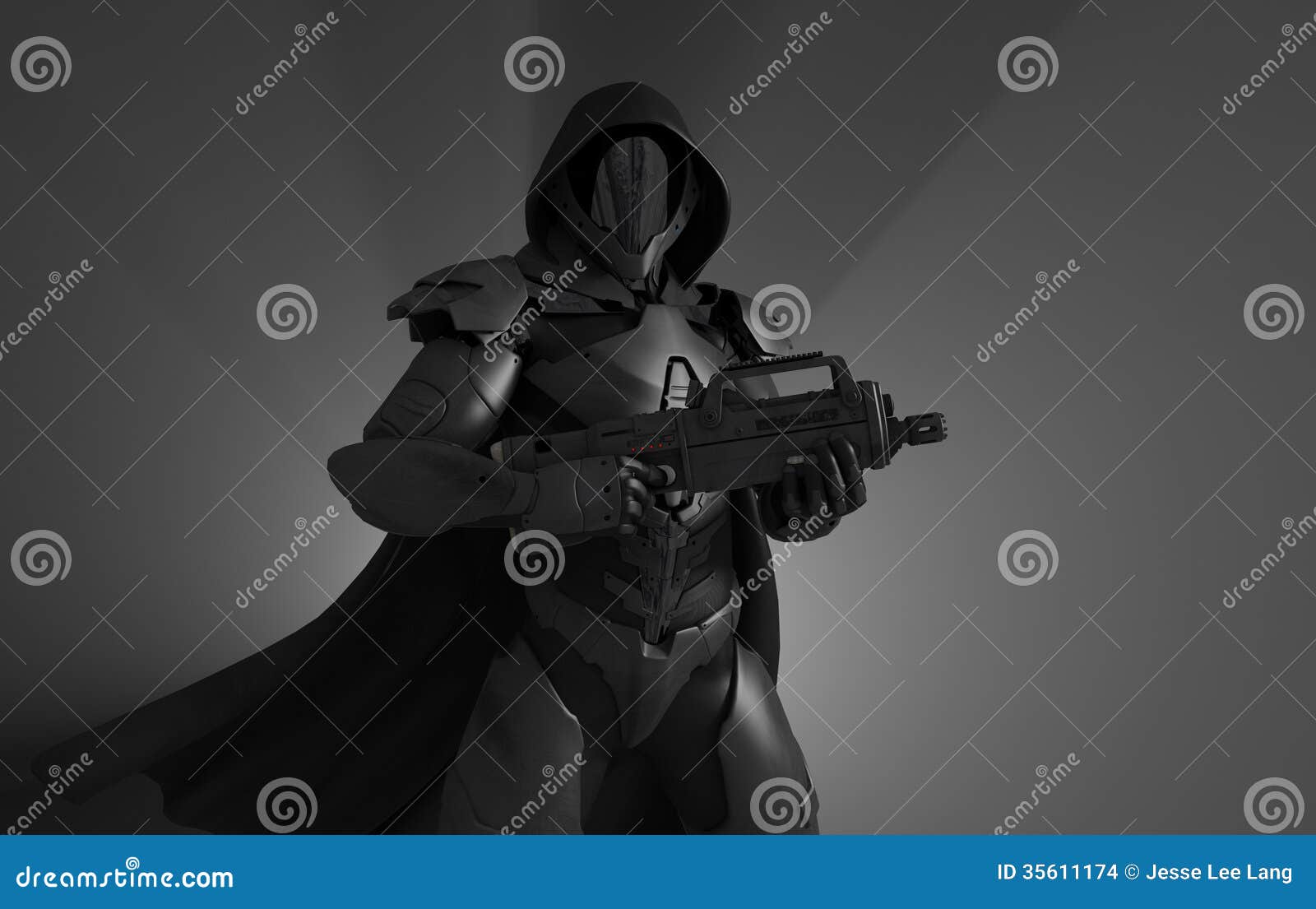 Advanced Super Soldier Royalty-Free Stock Photo | CartoonDealer.com ...