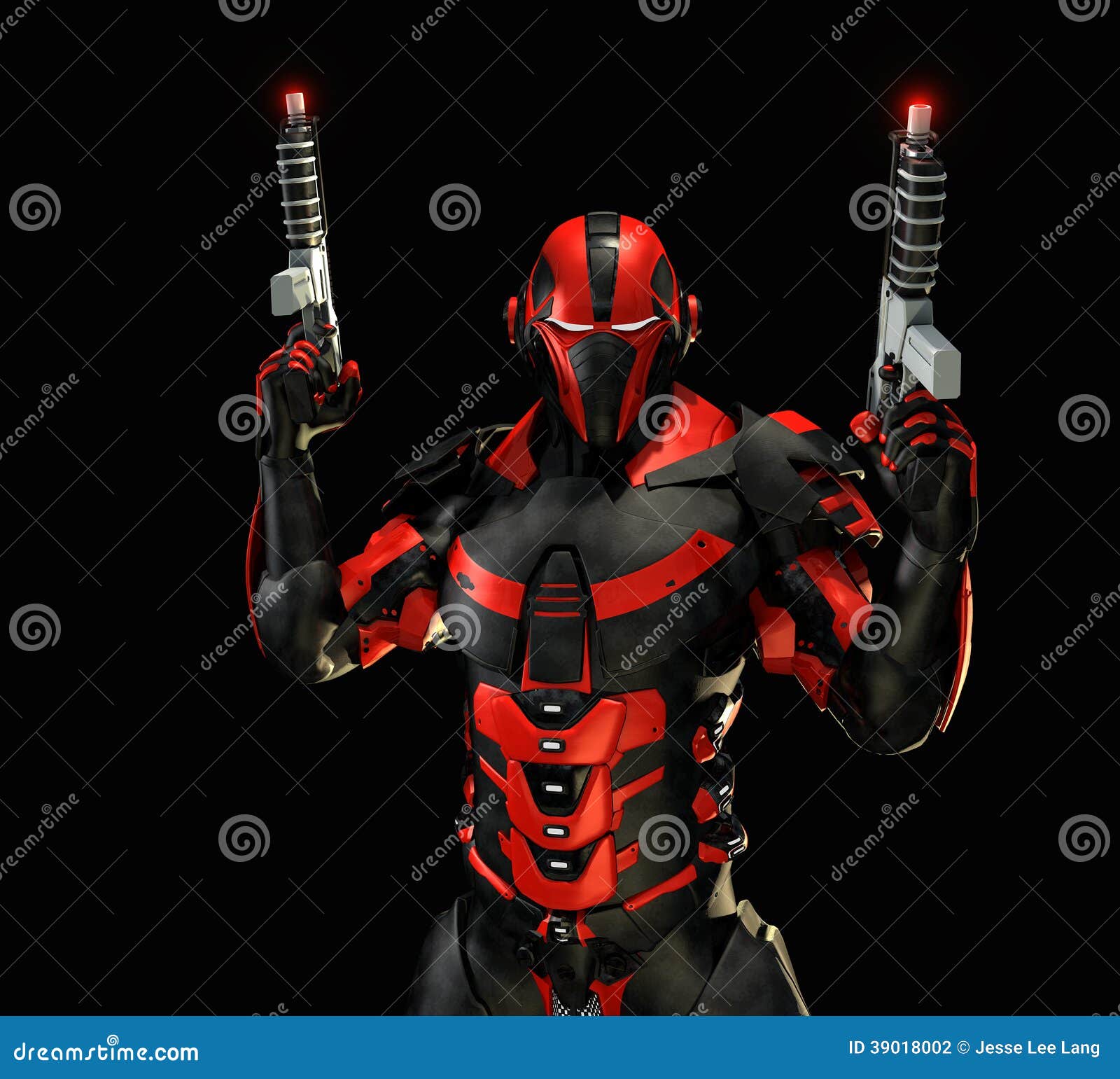Advanced super soldier stock illustration. Illustration of graphic ...