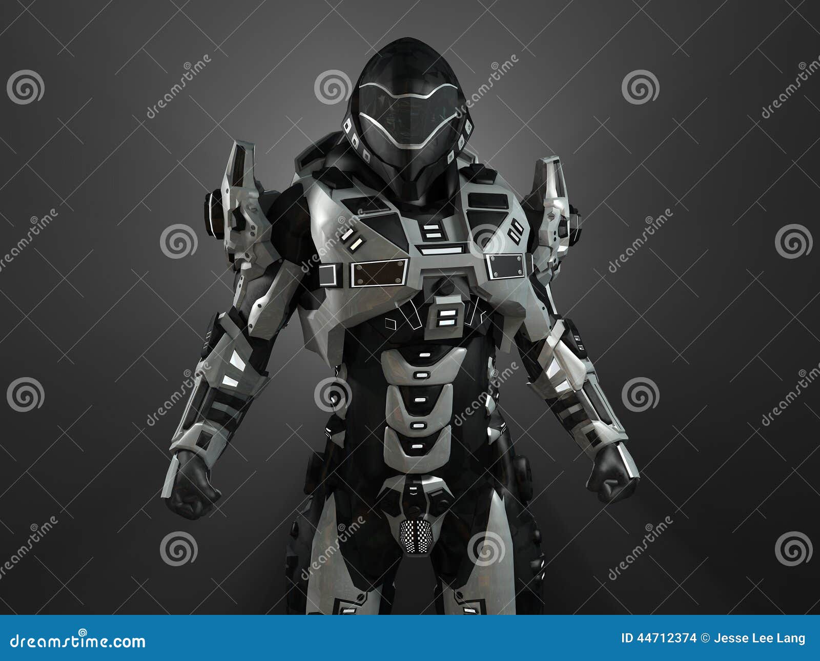 Sci Fi Super Soldier