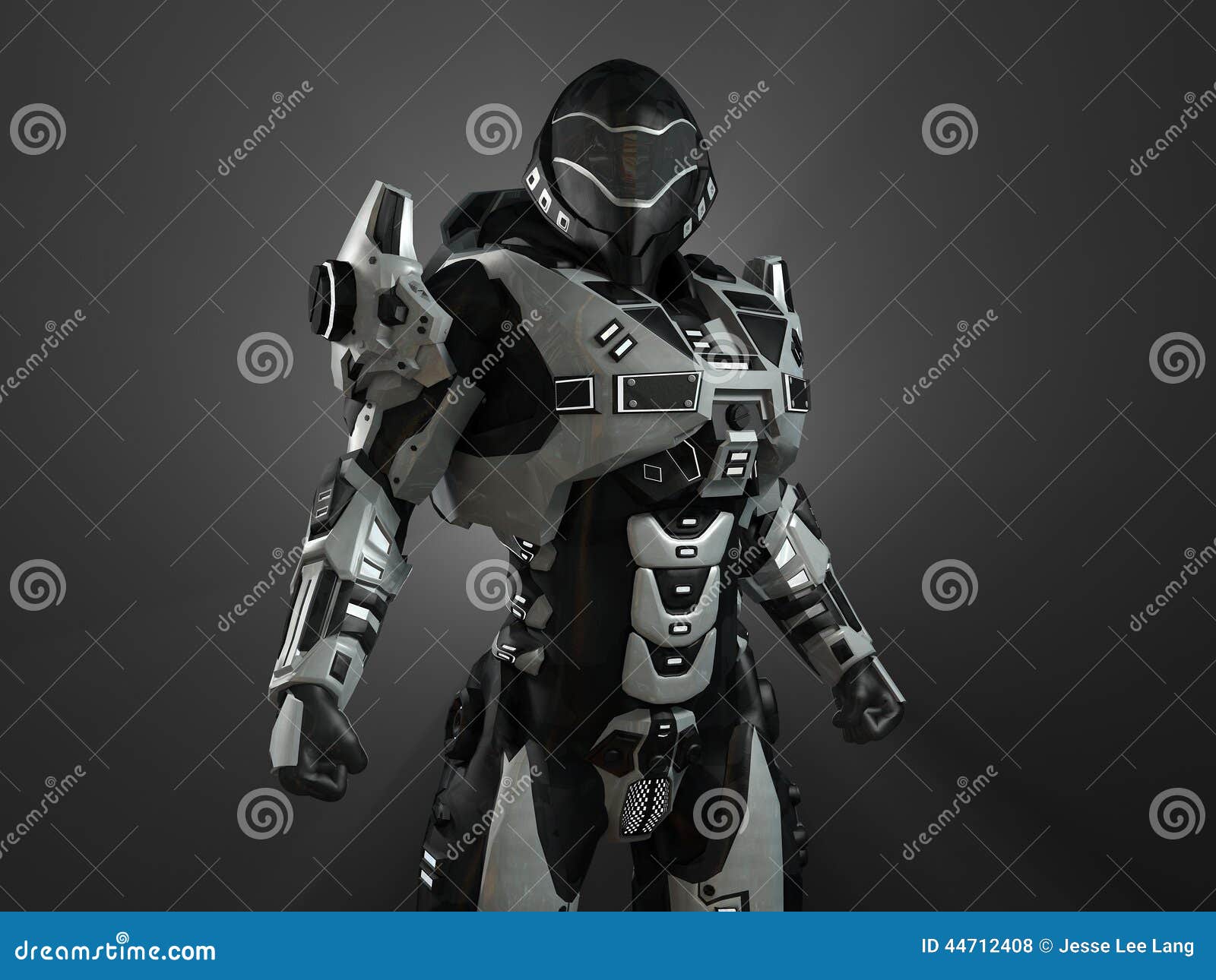 Advanced super soldier stock illustration. Illustration of suit - 44712408