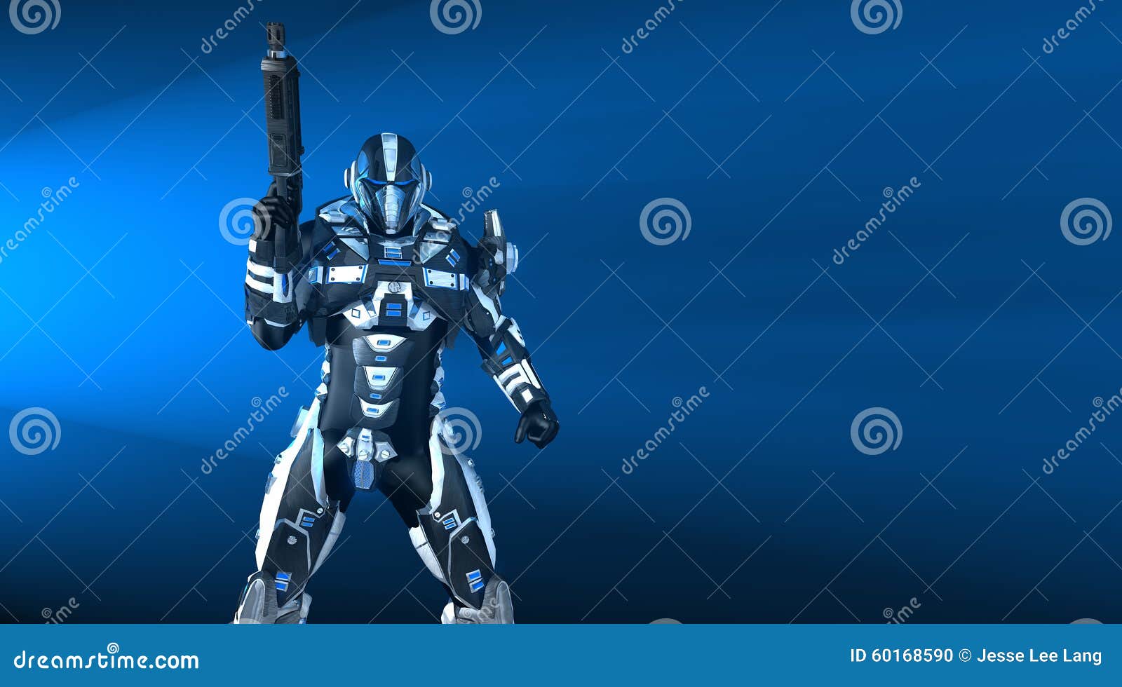 Advanced Super Soldier Royalty-Free Stock Photo | CartoonDealer.com ...