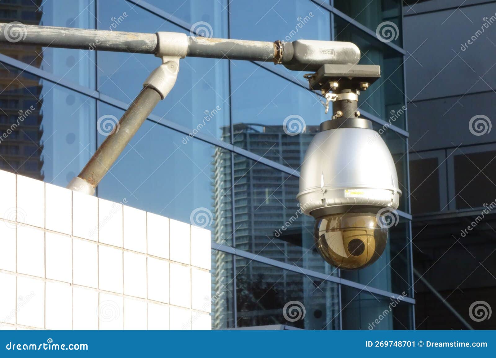 Advanced Surveillance Camera System Stock Image - Image of transformer ...