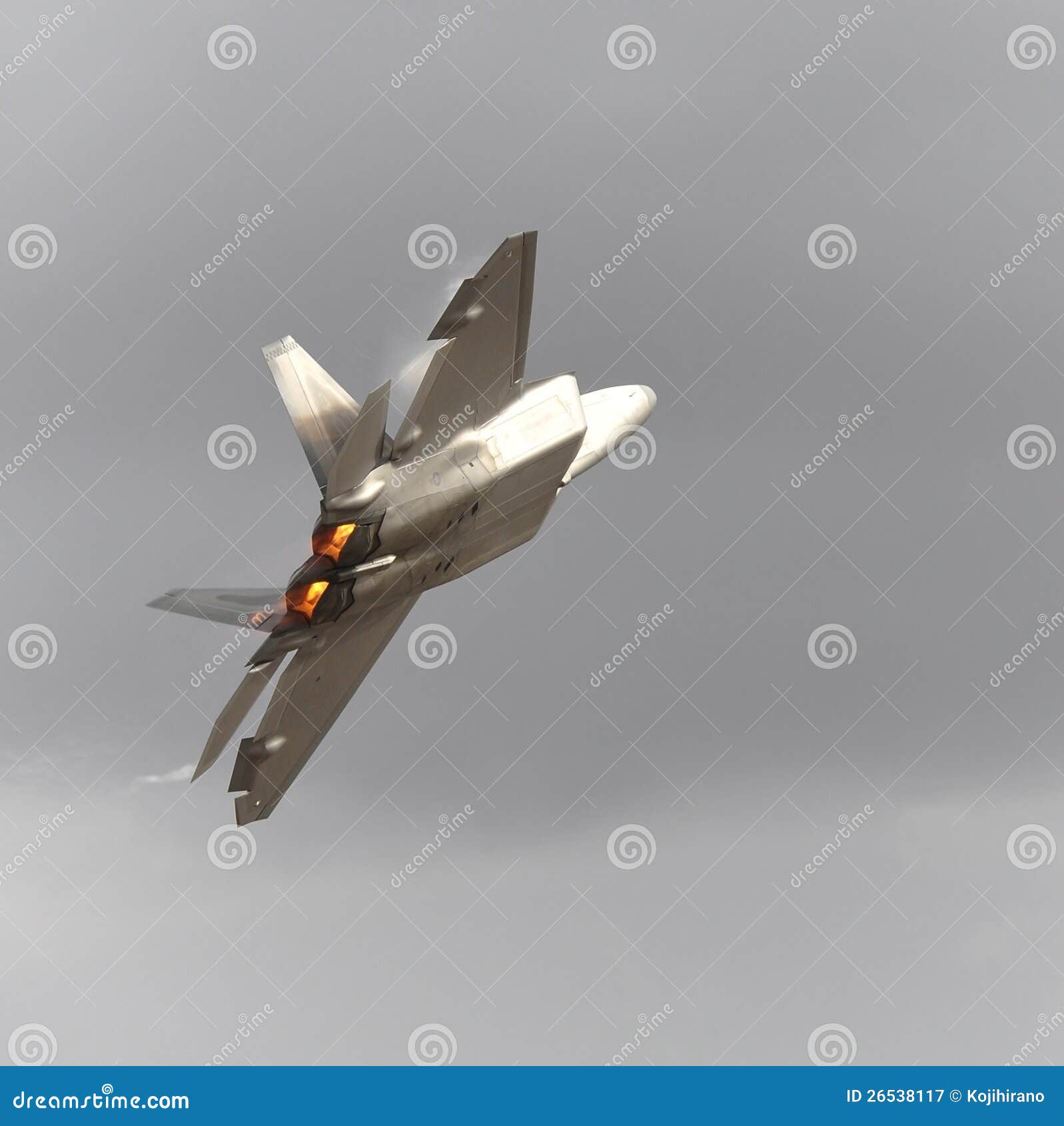 Advanced Tactical Fighter stock image. Image of airplane - 26538117