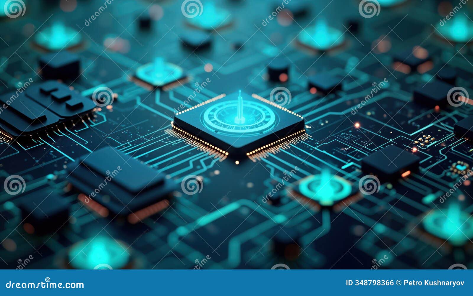 Advanced Tech Eco System for Renewable Energy. Modern Smart Grid with ...