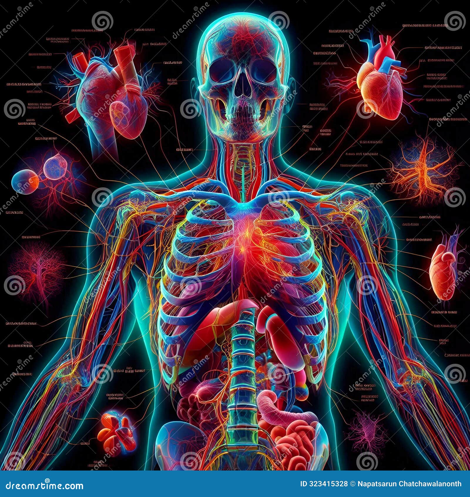 Advanced Techniques in X-ray Radiography, Generative AI. Stock ...