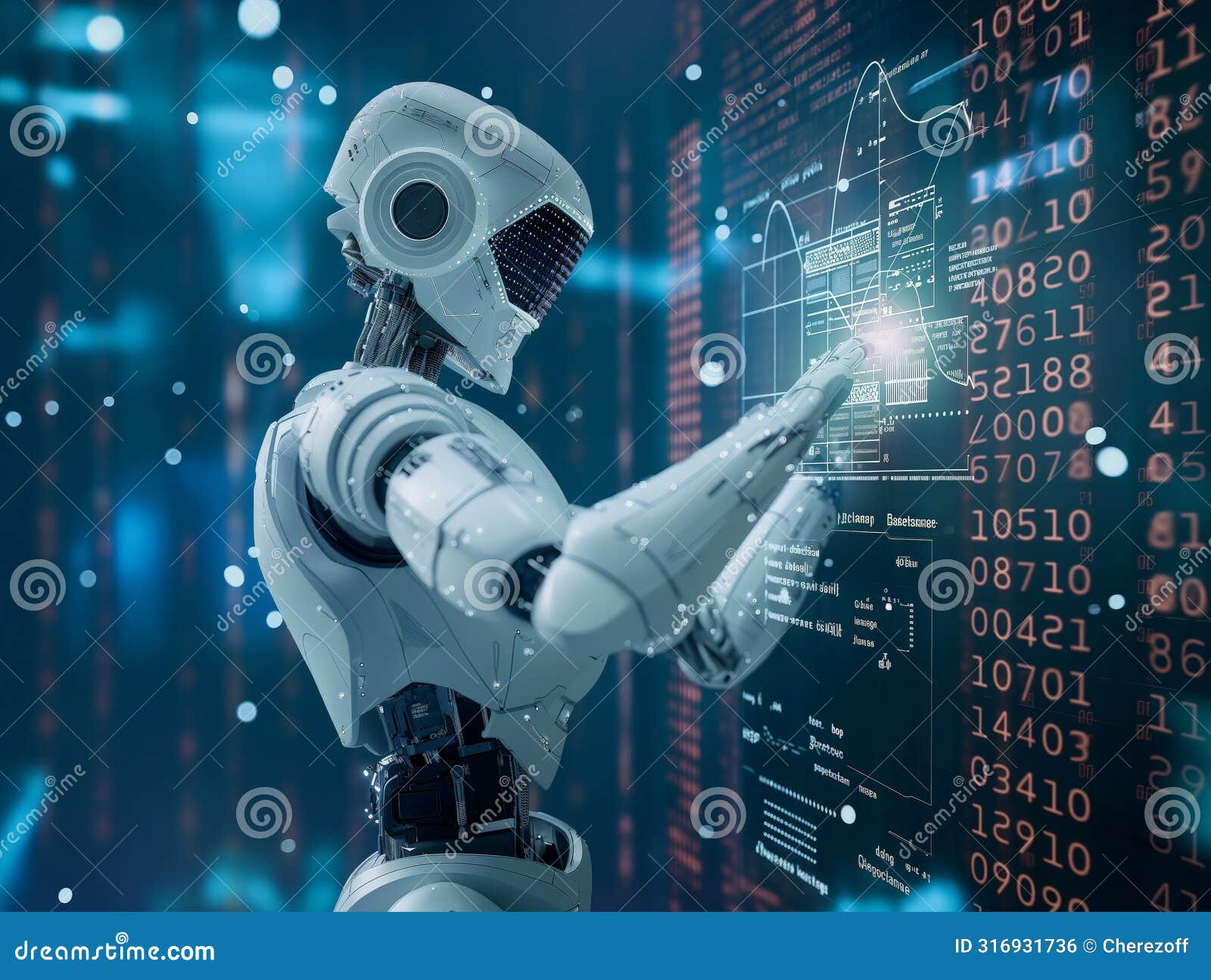 Advanced Technology in Action Stock Photo - Image of tech ...