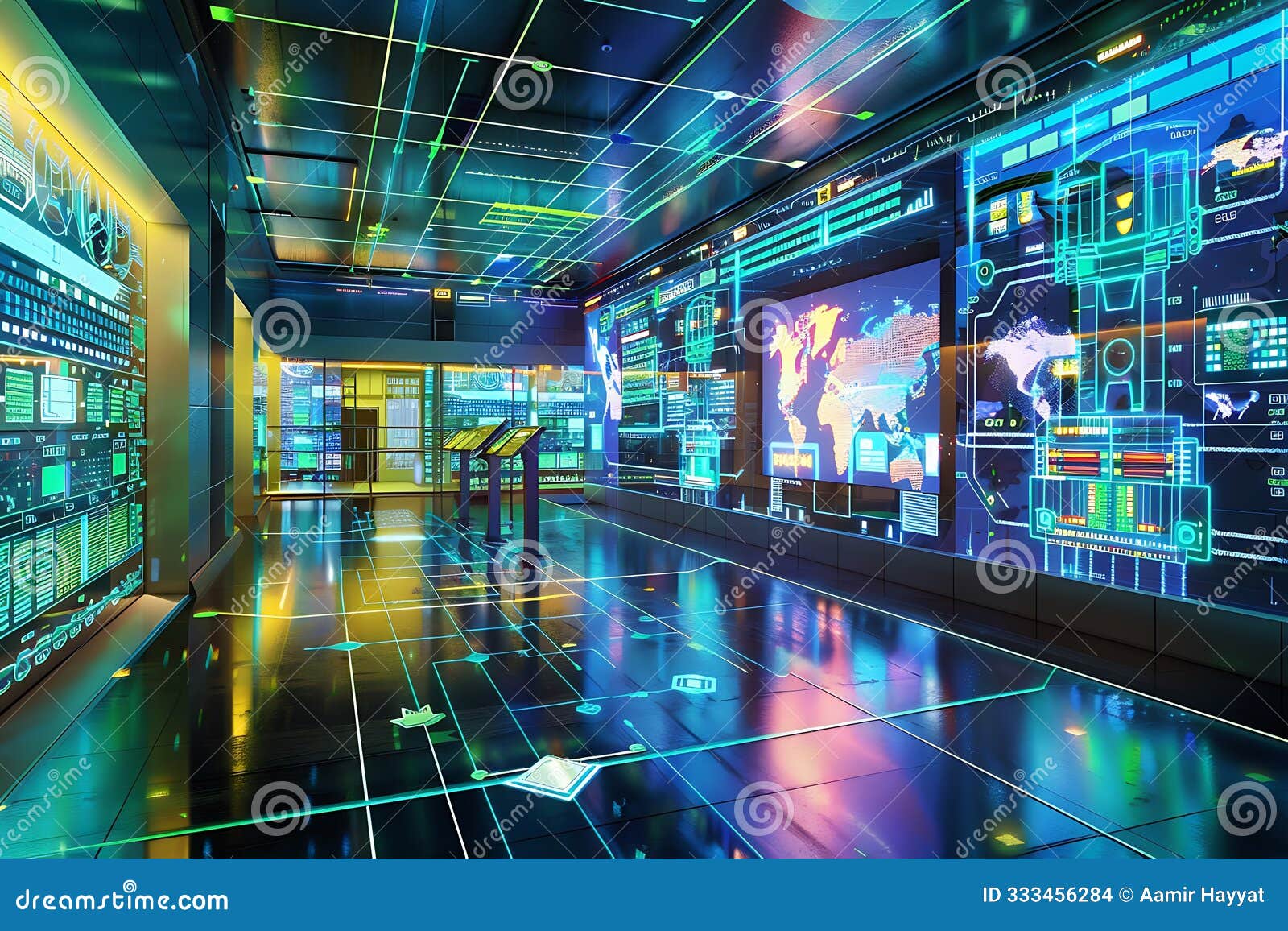 Advanced Technology Based Display Screen in the Hall with Latest ...