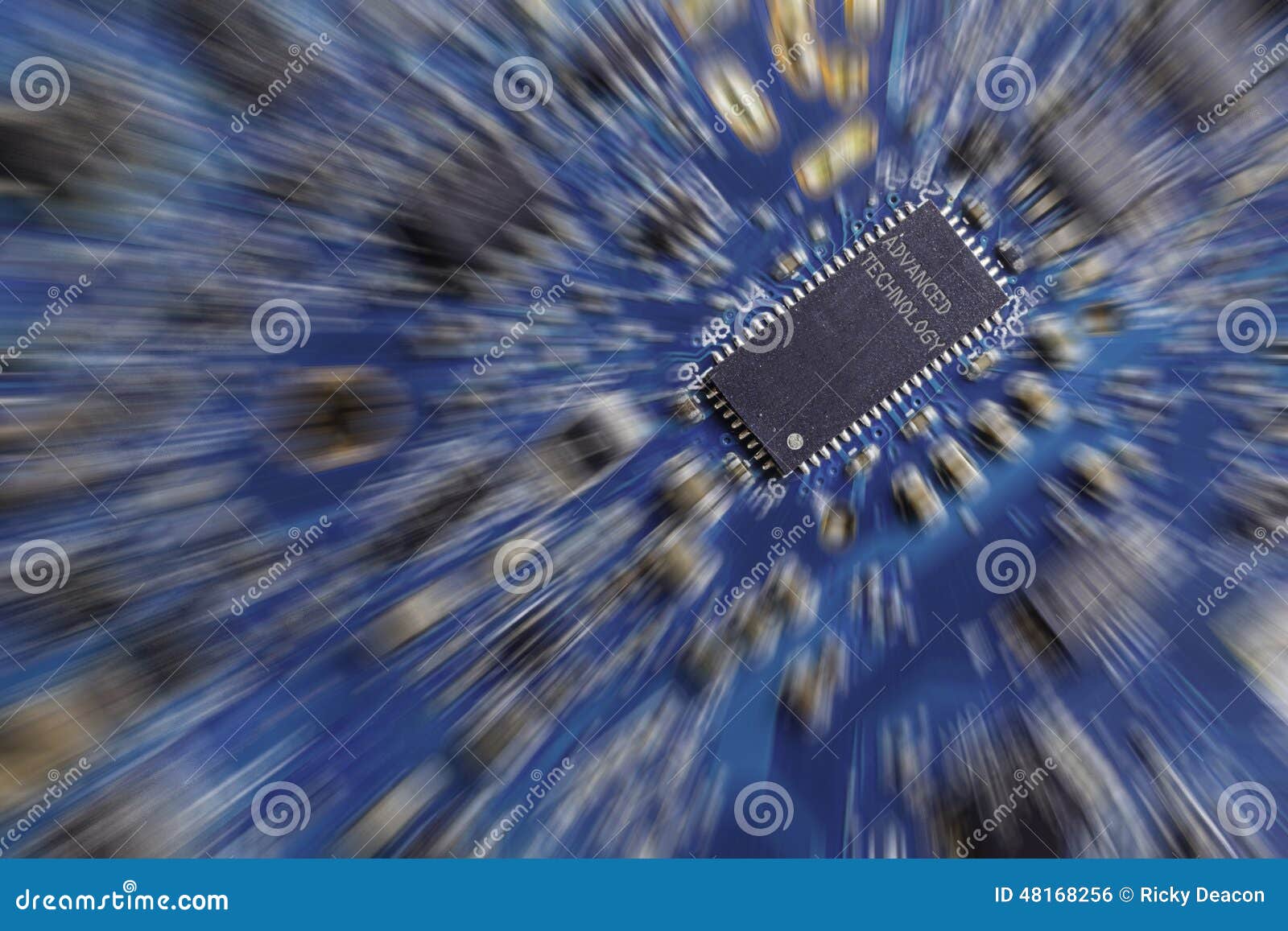Advanced Technology Concept Stock Photo - Image of intel, network: 48168256