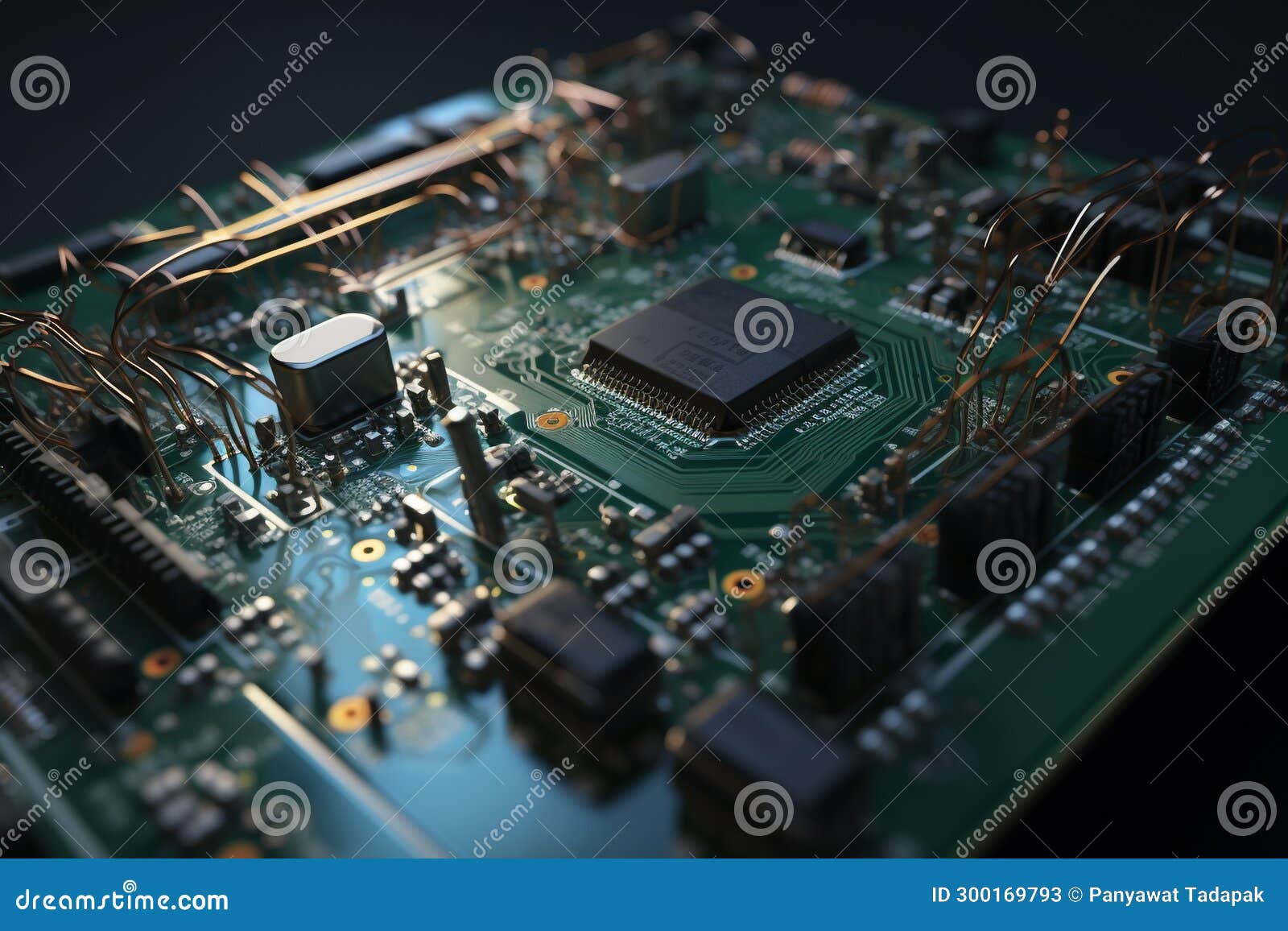 AI Supercomputer Chrome, Insane Level of Detail Throughout Circuitry by ...