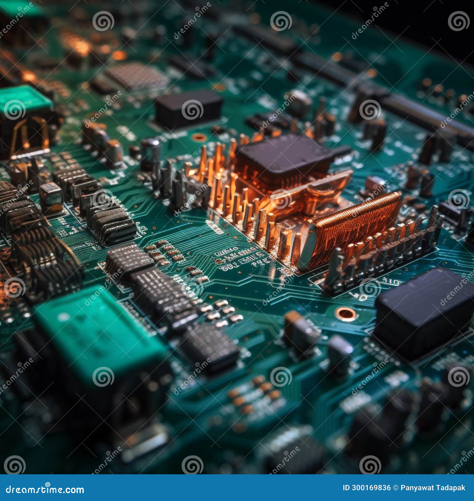 AI Supercomputer Chrome, Insane Level of Detail Throughout Circuitry by ...