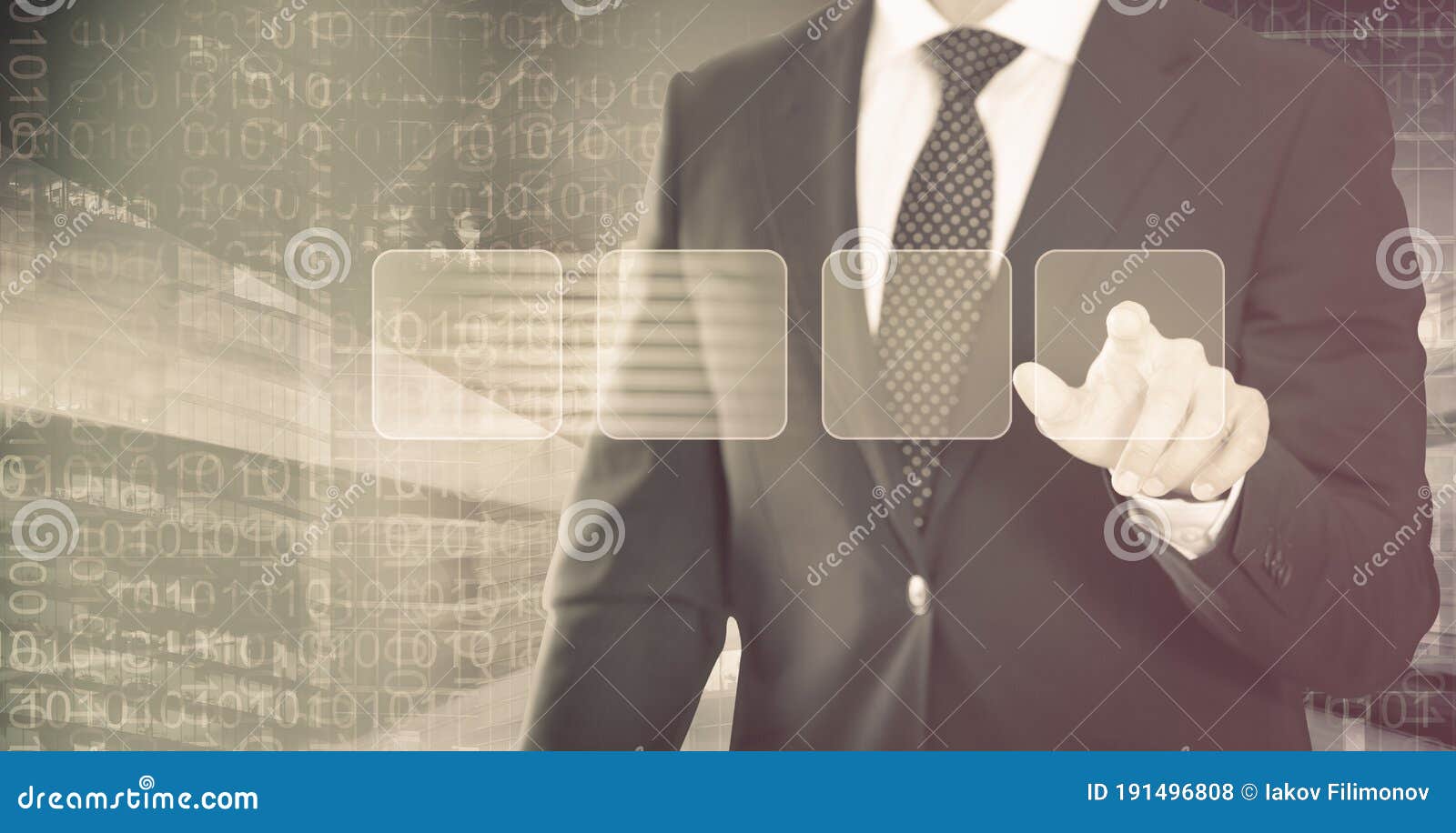 Advanced User of High Modern Technology Stock Photo - Image of concept ...