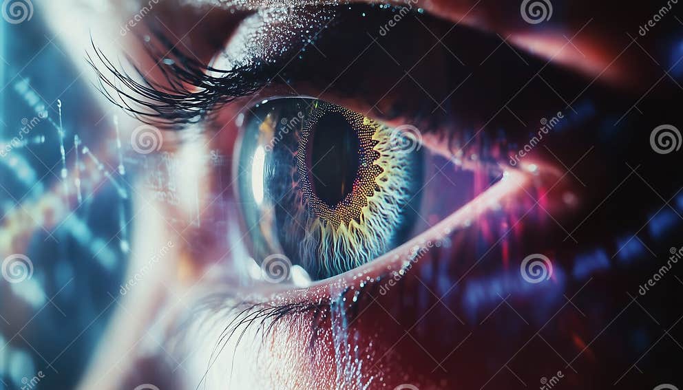 Advanced Visual Technology stock photo. Image of access - 356035592