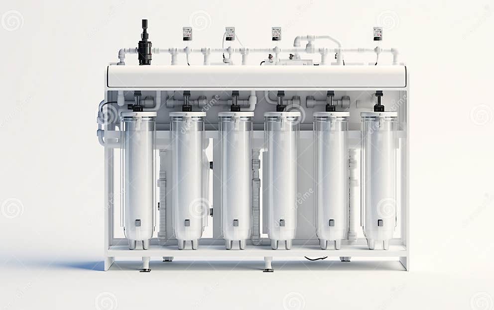 Advanced White Hydration Systems for Outdoor Adventures Stock Photo ...