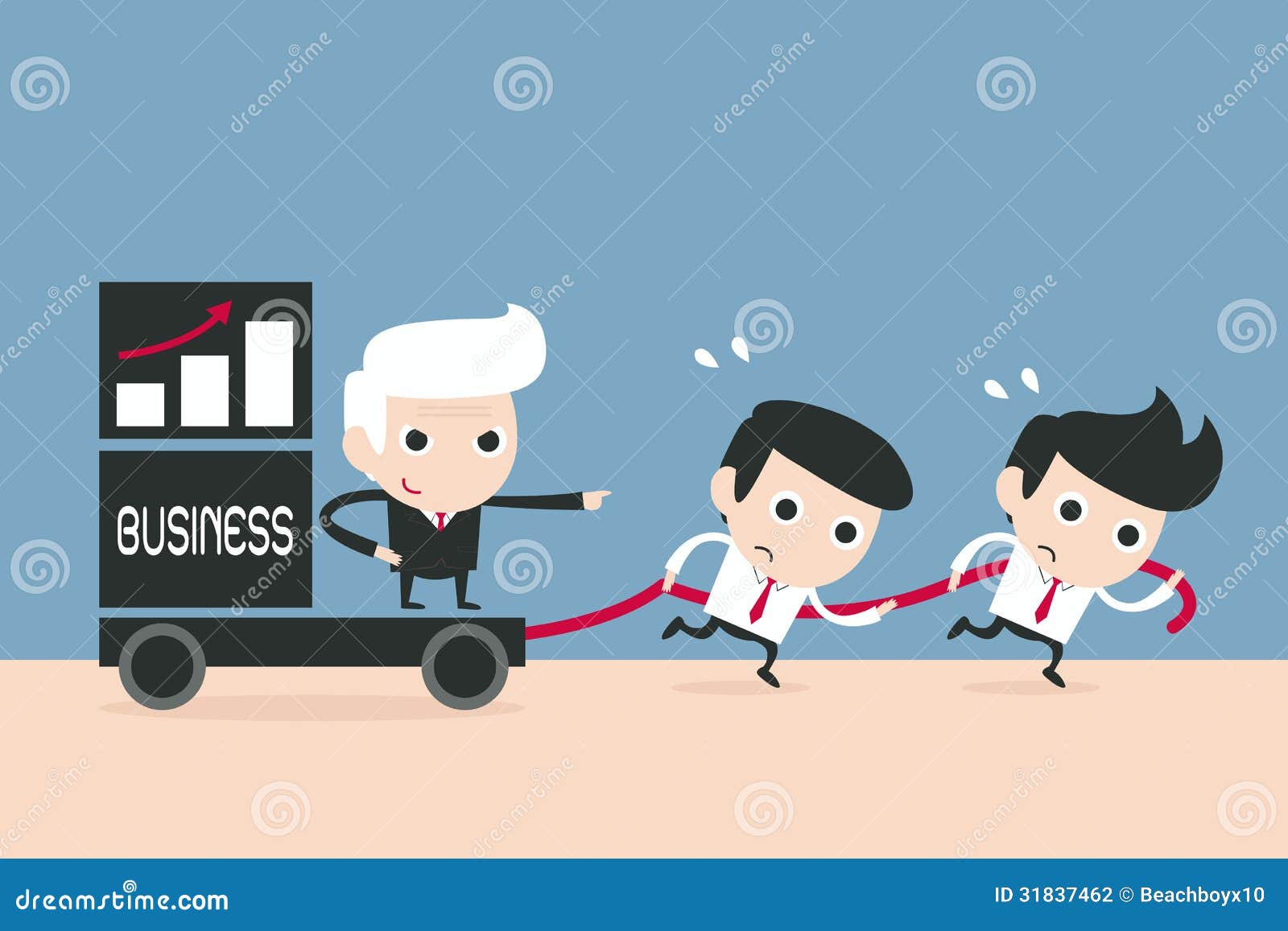 Advantage business concept stock illustration. Illustration of ...