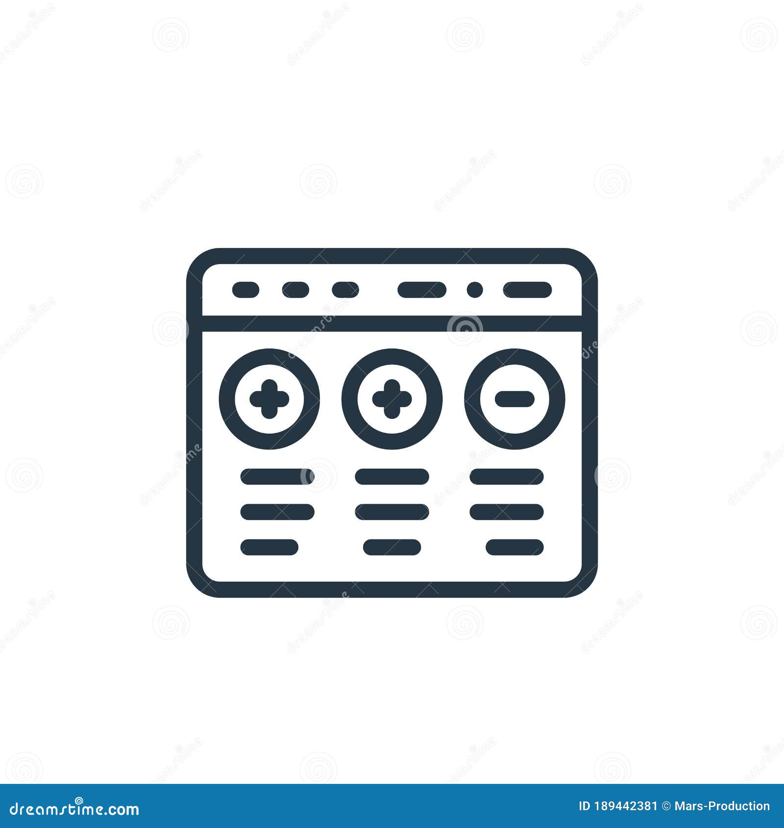 Advantage Vector Icon Isolated on White Background. Outline, Thin Line ...