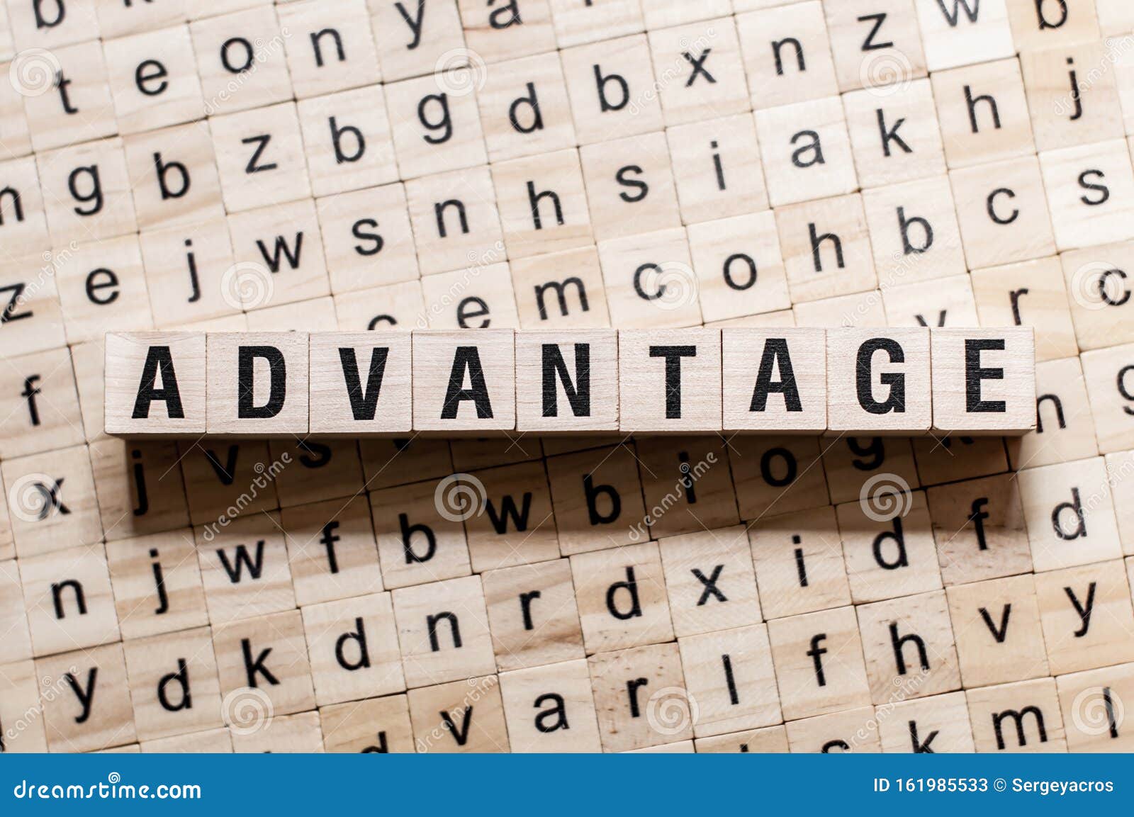 Advantage Word Concept on Cubes Stock Image - Image of idea, abstract ...