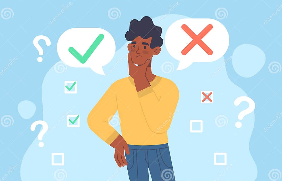 Advantages and Disadvantages Vector Concept Stock Vector - Illustration ...