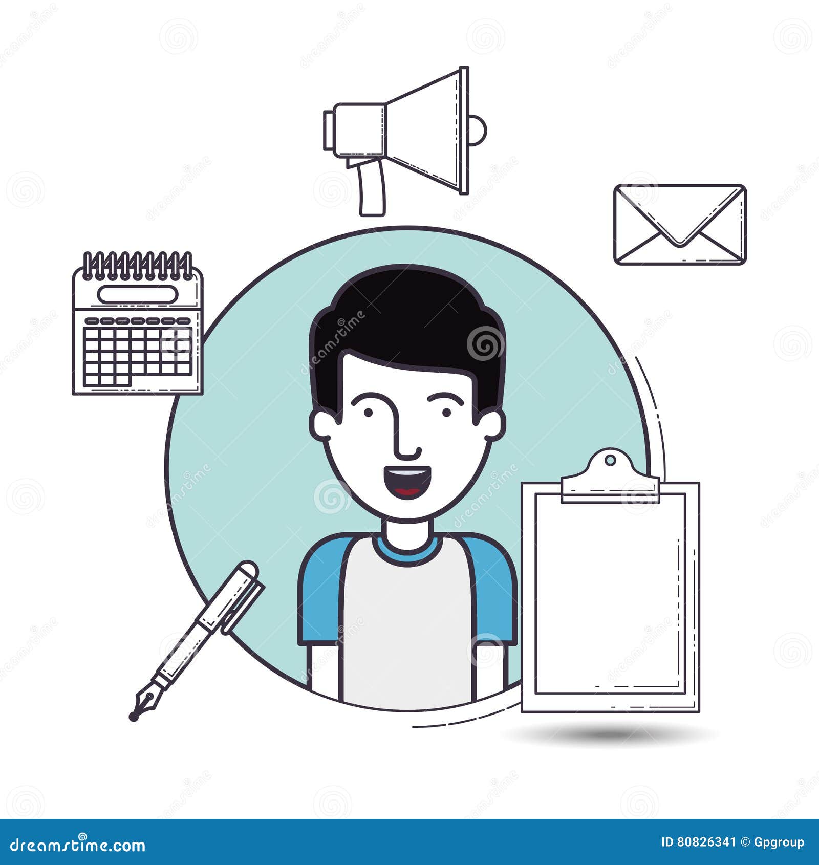 Advantages of Internet and Digital Technology Image Stock Vector ...