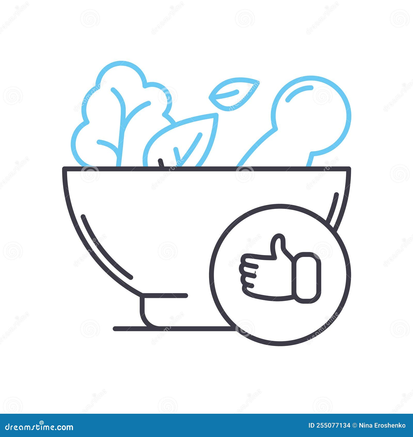 Advantages Line Icon, Outline Symbol, Vector Illustration, Concept Sign ...