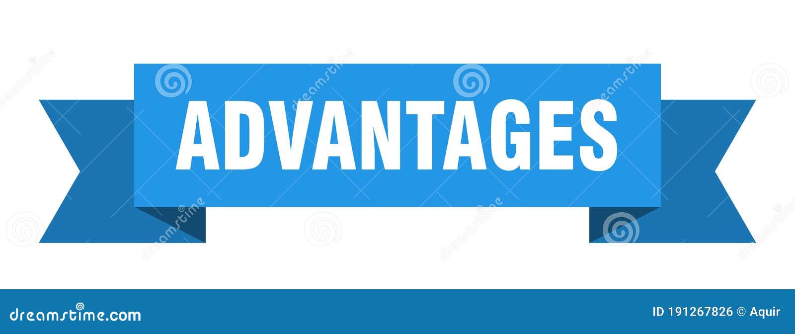 Advantages Ribbon Isolated On Transparent Background. Advantages Ribbon ...
