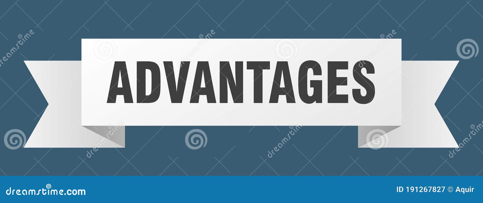 Advantages Ribbon Isolated On Transparent Background. Advantages Ribbon ...