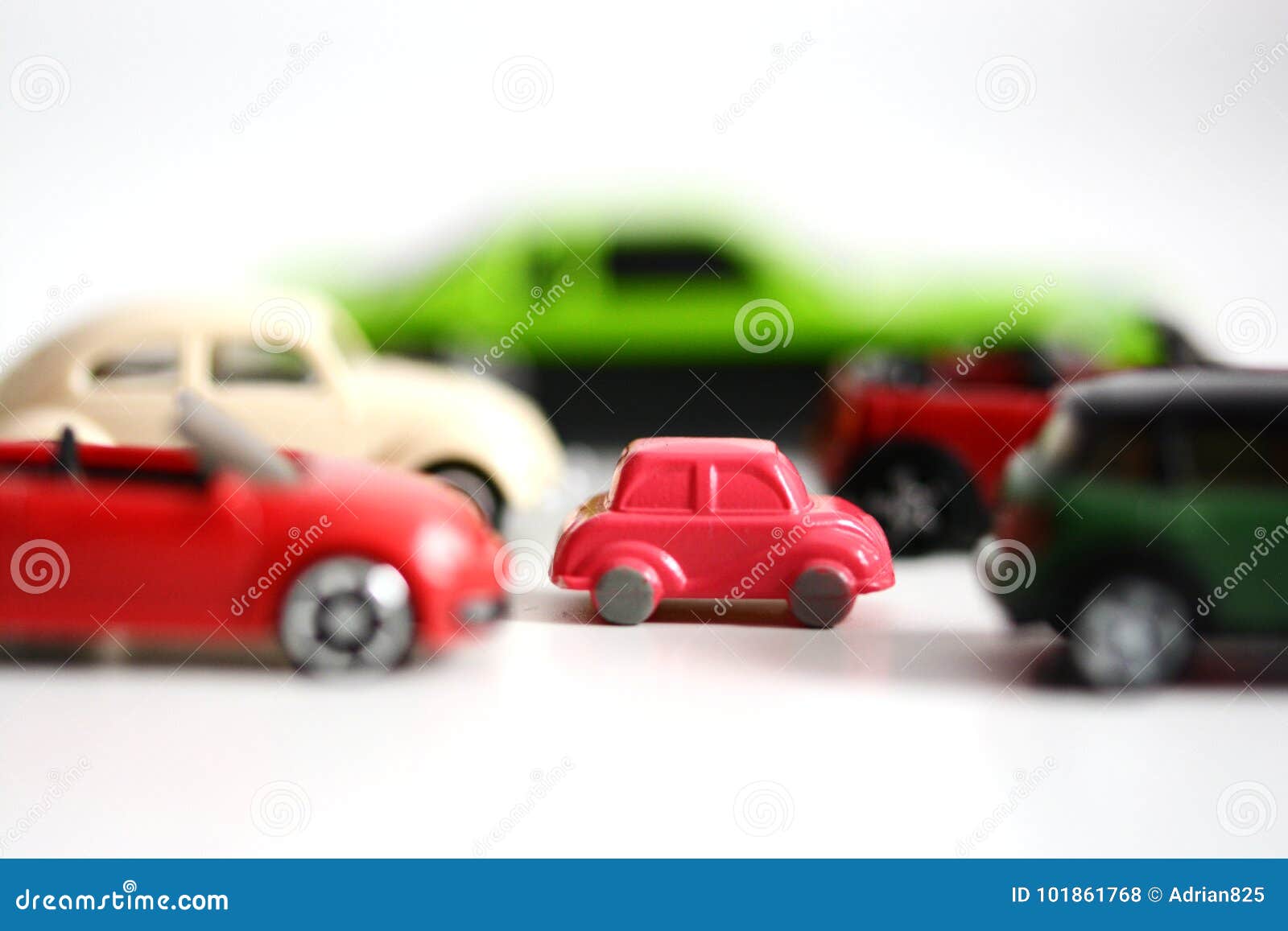Advantages of Small Cars with Multiple Toy Cars on White Background ...