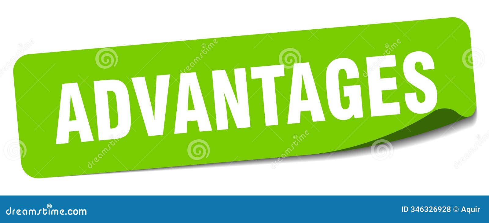 Advantages Sticker. Advantages Sign On Transparent Background Vector ...