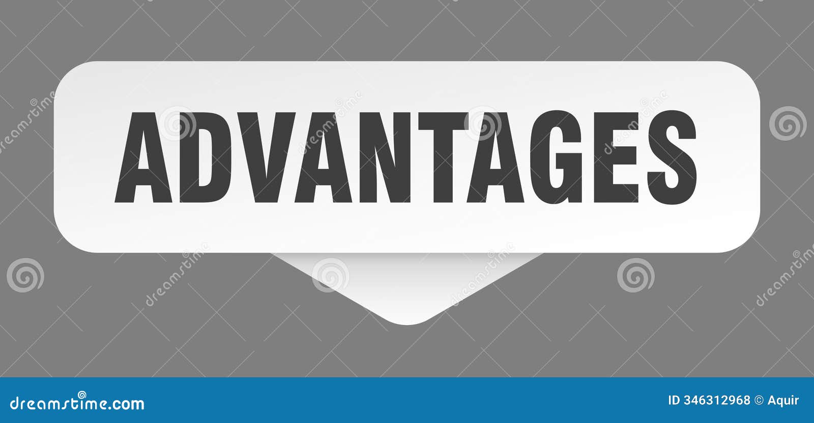 Advantages Sticker. Advantages Sign Set. Cartoon Vector | CartoonDealer ...